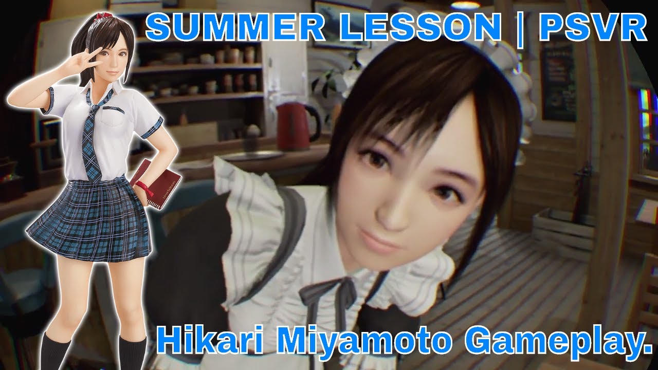SUMMER LESSON: Hikari Miyamoto PSVR Gameplay (English subs and menus ...