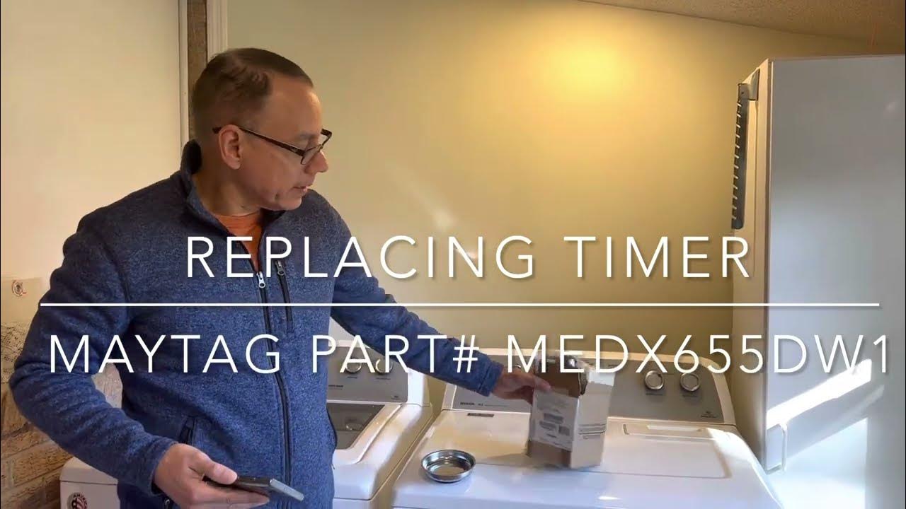 DIY: (Easy Fix) How to replace Timer for your Washer (Maytag Washer ...