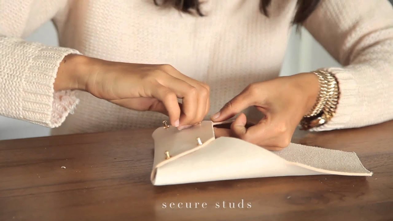 DIY Leather Clutch YouTube diy-leather-clutch-youtube