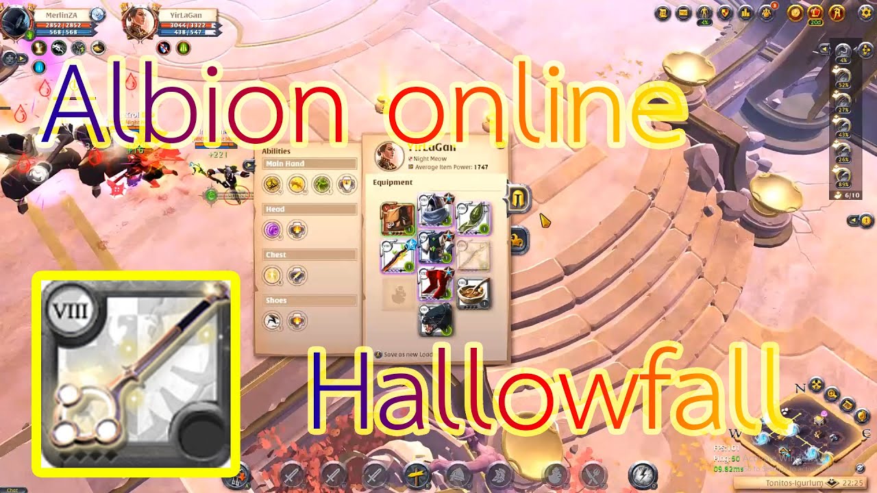 Albion Online Hallowfall Healer 8.3 รวยเลย - YouTube