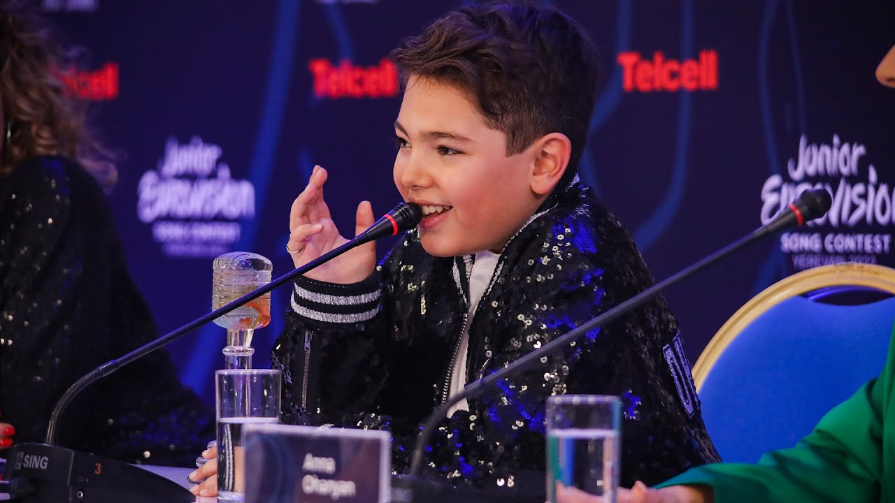 JESC 2022 winner Lissandro’s Press Conference - YouTube