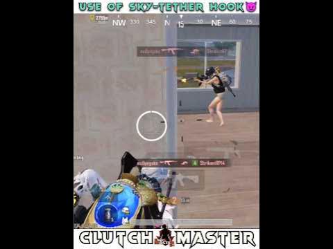 Perfect Use of Sky-Tether Hook😱 #viralshort #bgmi #shorts #shortvideo - YouTube