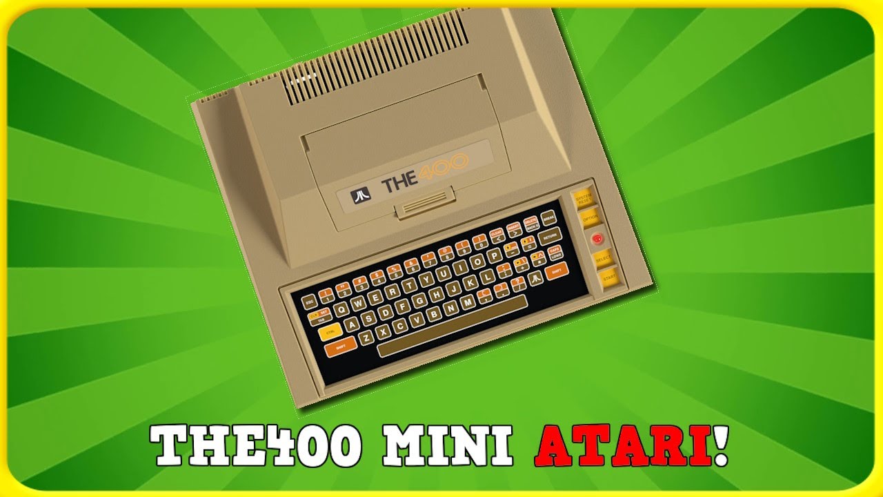 New Mini Computer Console "THE400 Mini" Supports More Then The Atari ...