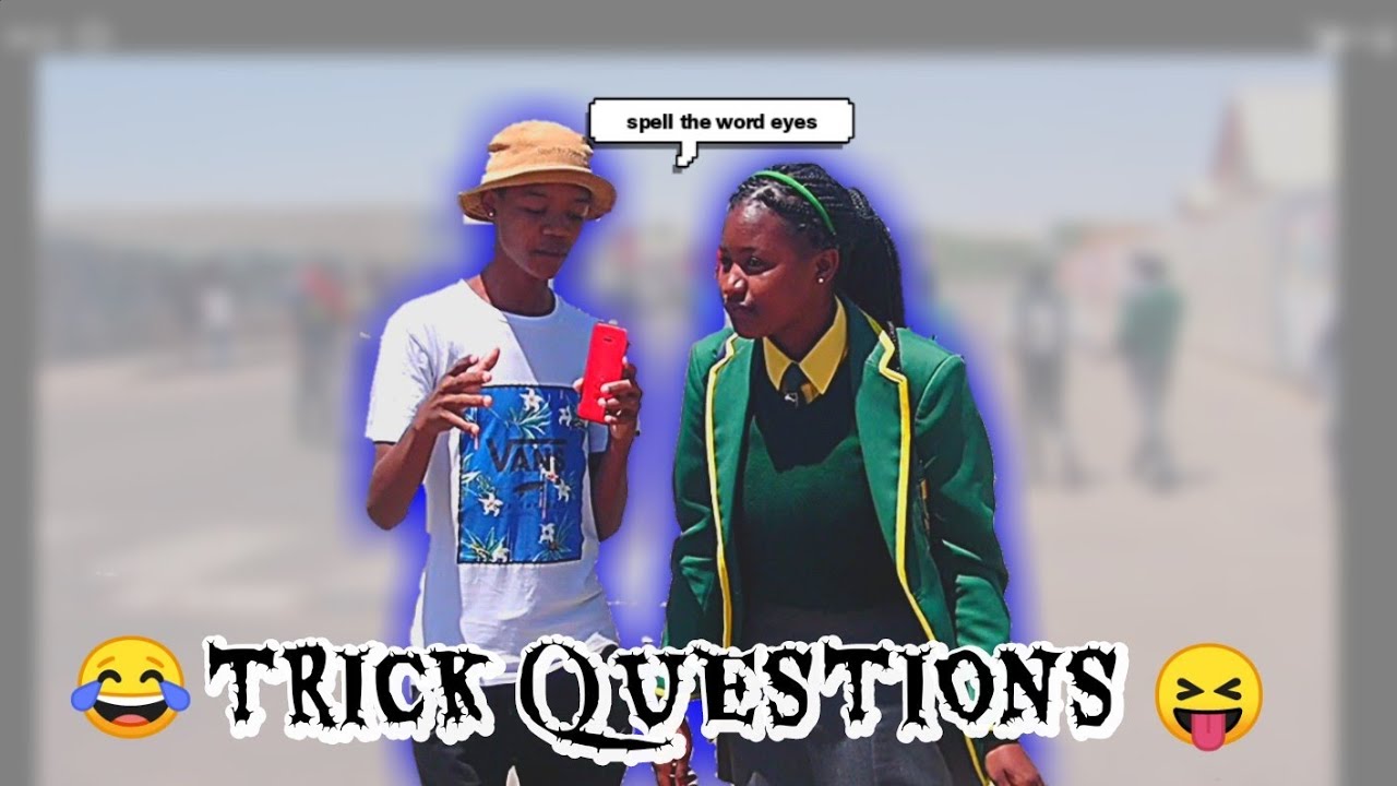 ASKING HIGH SCHOOLERS TRICK QUESTIONS 😝(Duinesig high school) - YouTube
