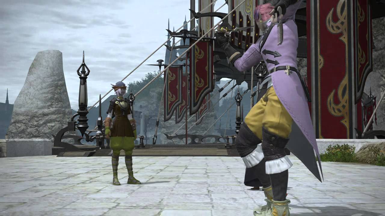 FFXIV Aesthetician Intro scene - YouTube