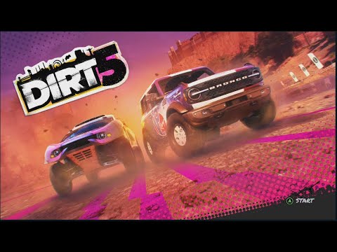 dirt 5 racing game on Xbox One Series X - YouTube