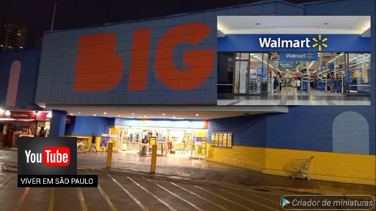 WALMART (BIG) EM SÃO PAULO BRASIL | MEGA LOJA - YouTube