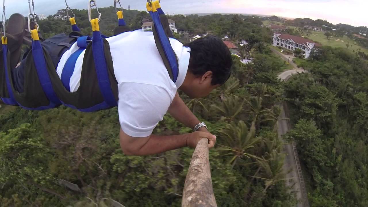 Boracay zipline mt luho to fairways - YouTube