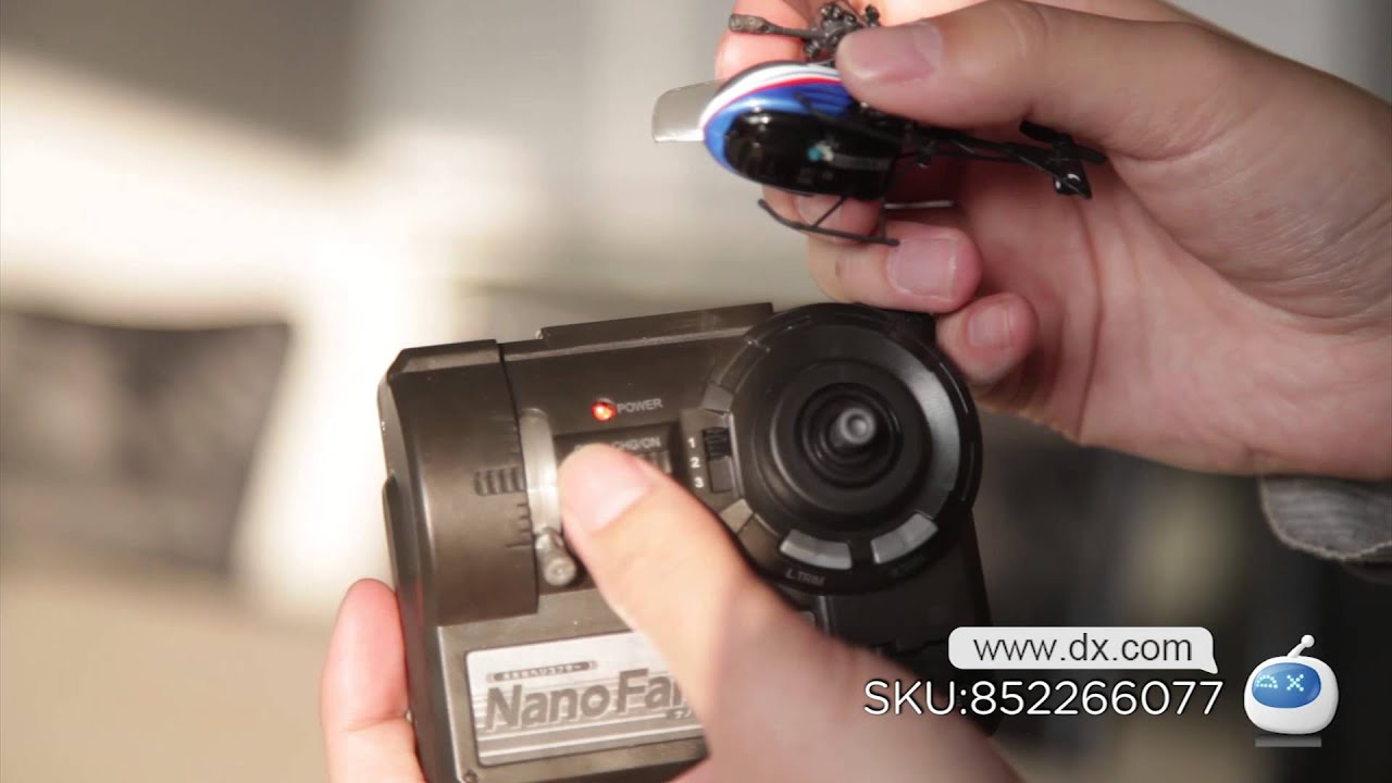 The smallest in the world!!! Genuine Nano Falcon RC Helicopter -- DX ...