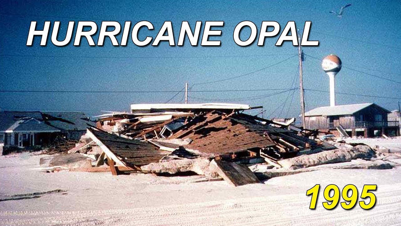 Hurricane Opal in 1995 - YouTube