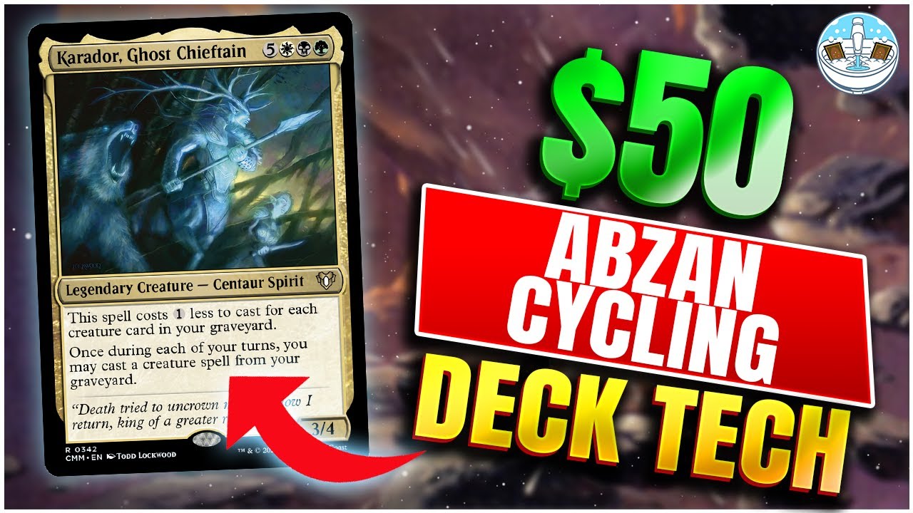 $50 Abzan Cycling EDH Budget Build - Ep19 - BathroomBrews - YouTube