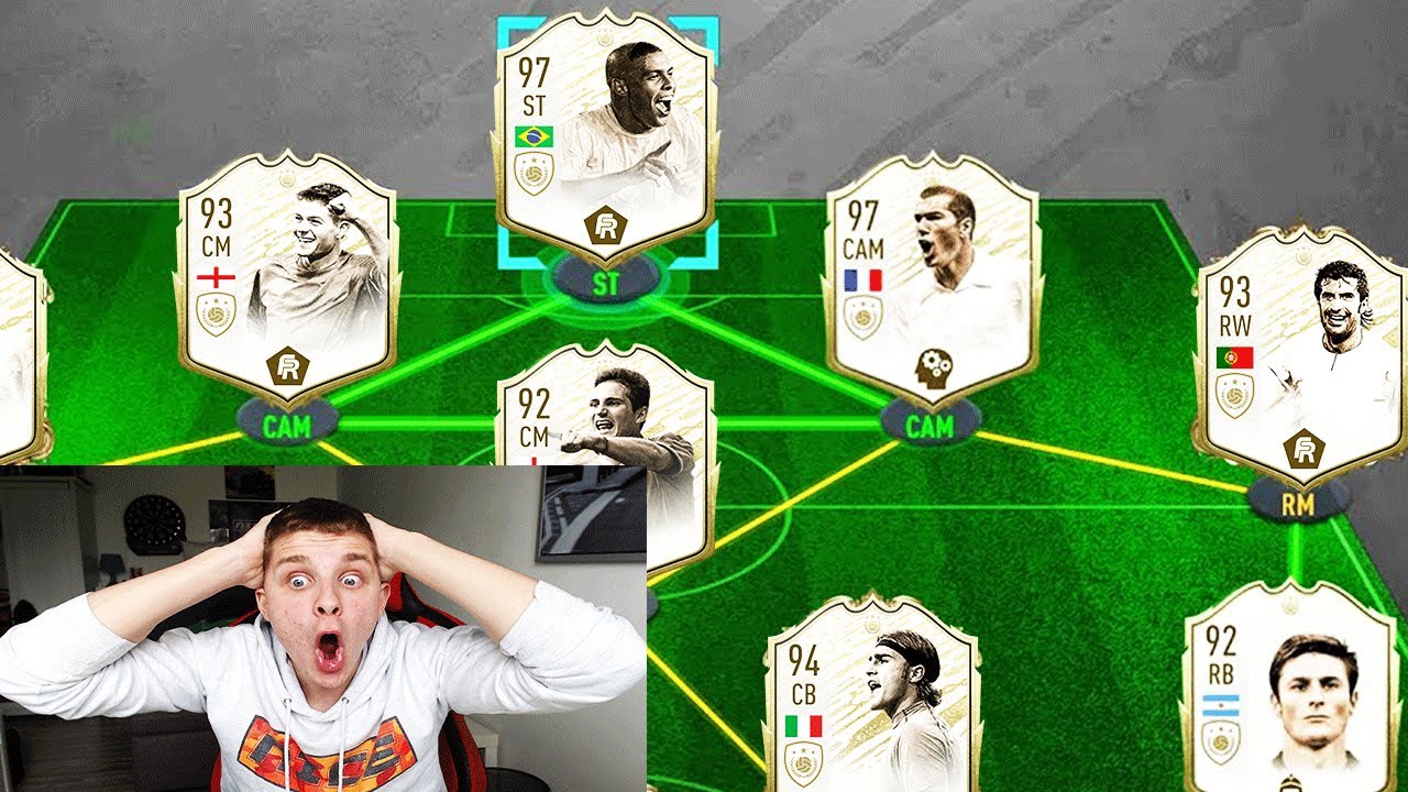SEEDORF ICON + VERON ICON in 194 Rated TOTS Fut Draft challenge - Fifa ...