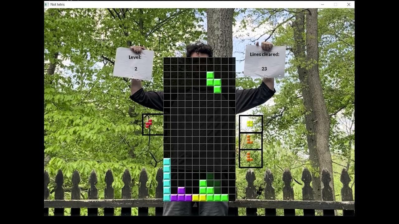 my own Tetris (C++/SDL2) - YouTube