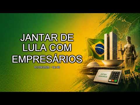 Lula debate juros, contas públicas e relação com Trump em jantar com empresários no Alvorada