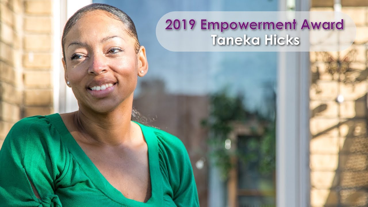 2019 Empowerment Award: Taneka Hicks - YouTube