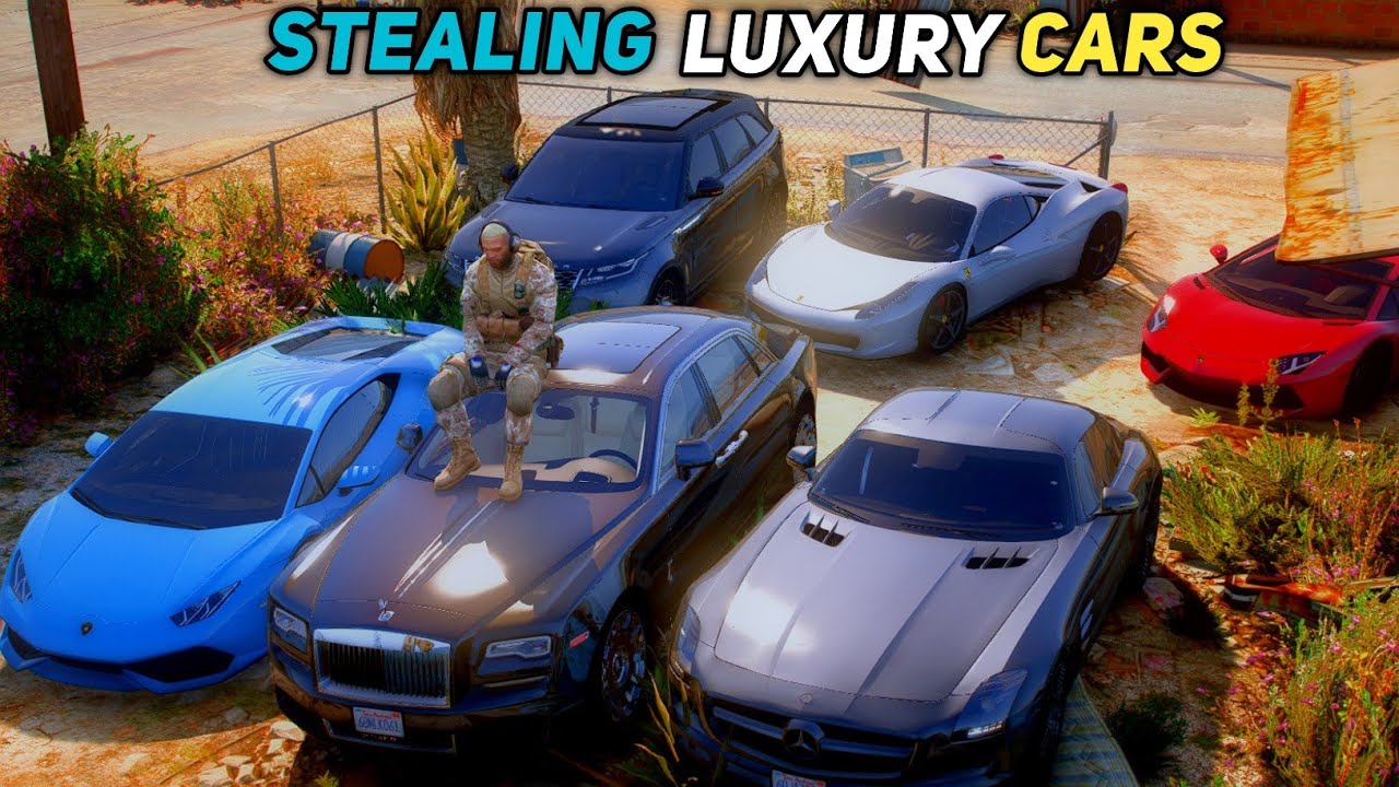 Stealing $1000,000? Mo Vlogs Luxury Cars For Trevor - Gta 5 (Real Life ...