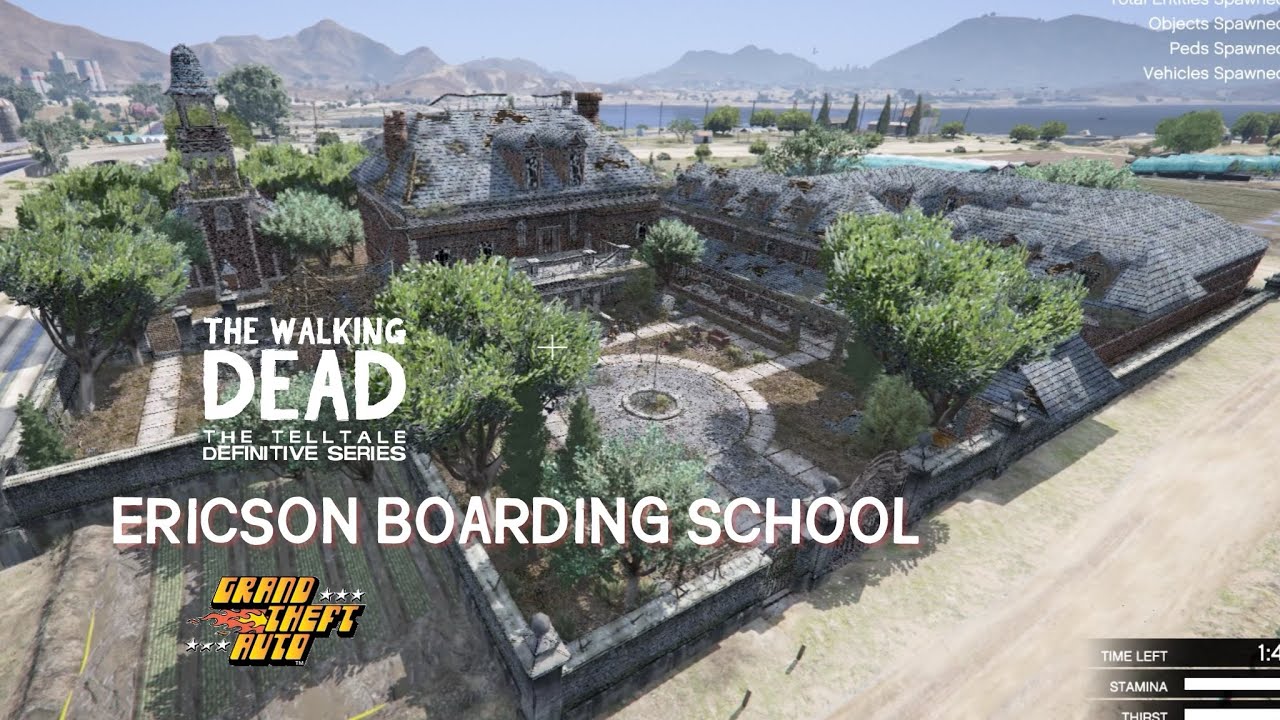 GTA 5 - Ericson Boarding School (TWD Final Season) [MLO] - YouTube