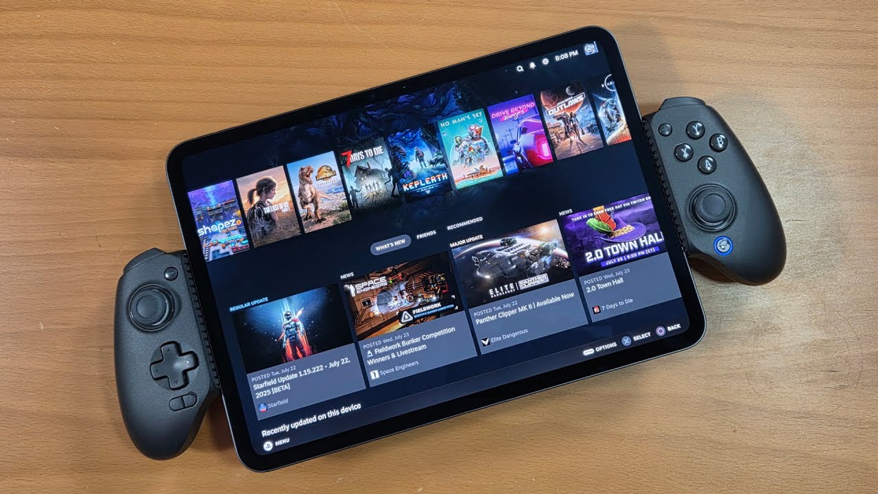 Turn your iPad into a portable game streaming beast - YouTube