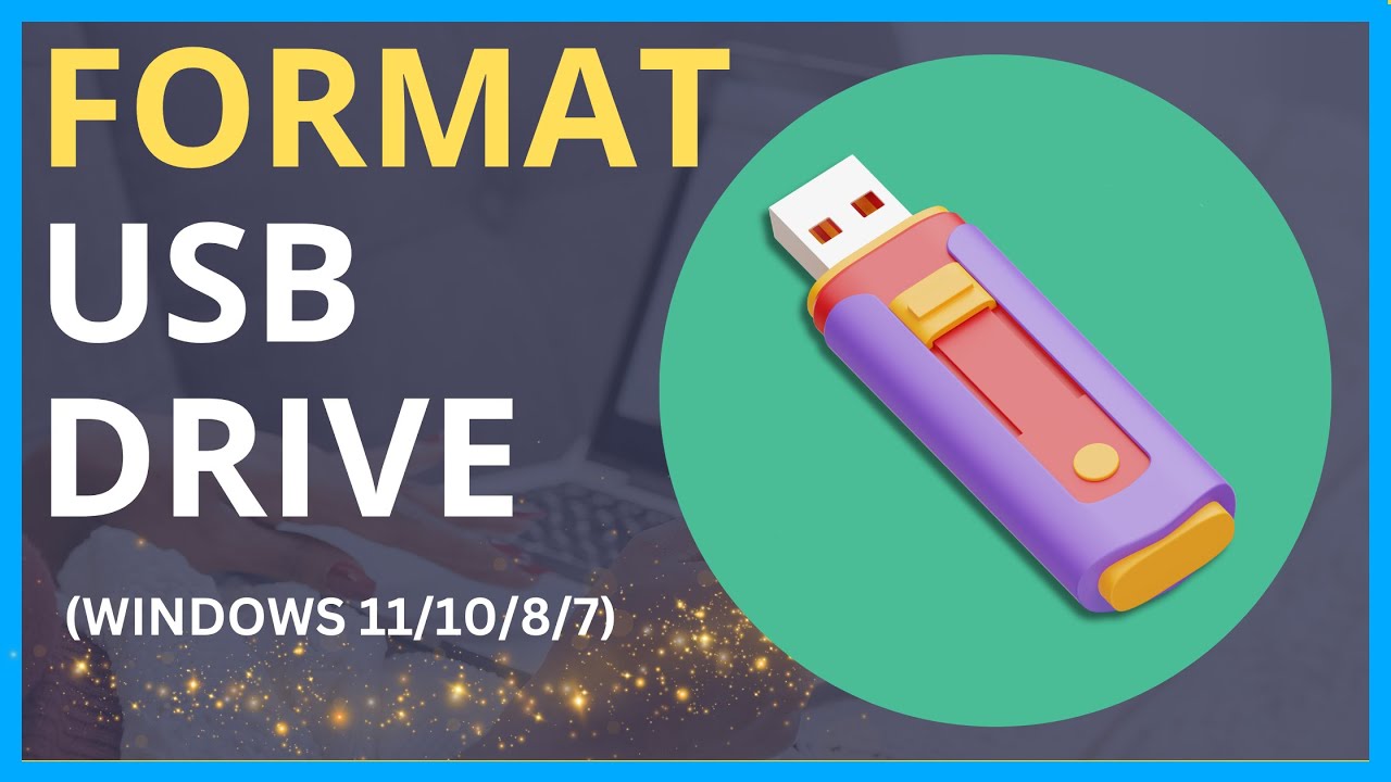 How to Format a USB Pen Drive on Laptop [2024 UPDATED] | Clear USB ...