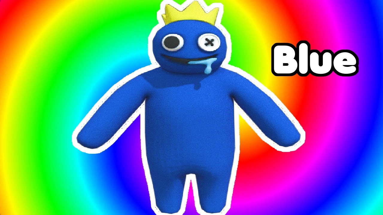 Rainbow Friends, but if I look at Blue the Video Ends - YouTube