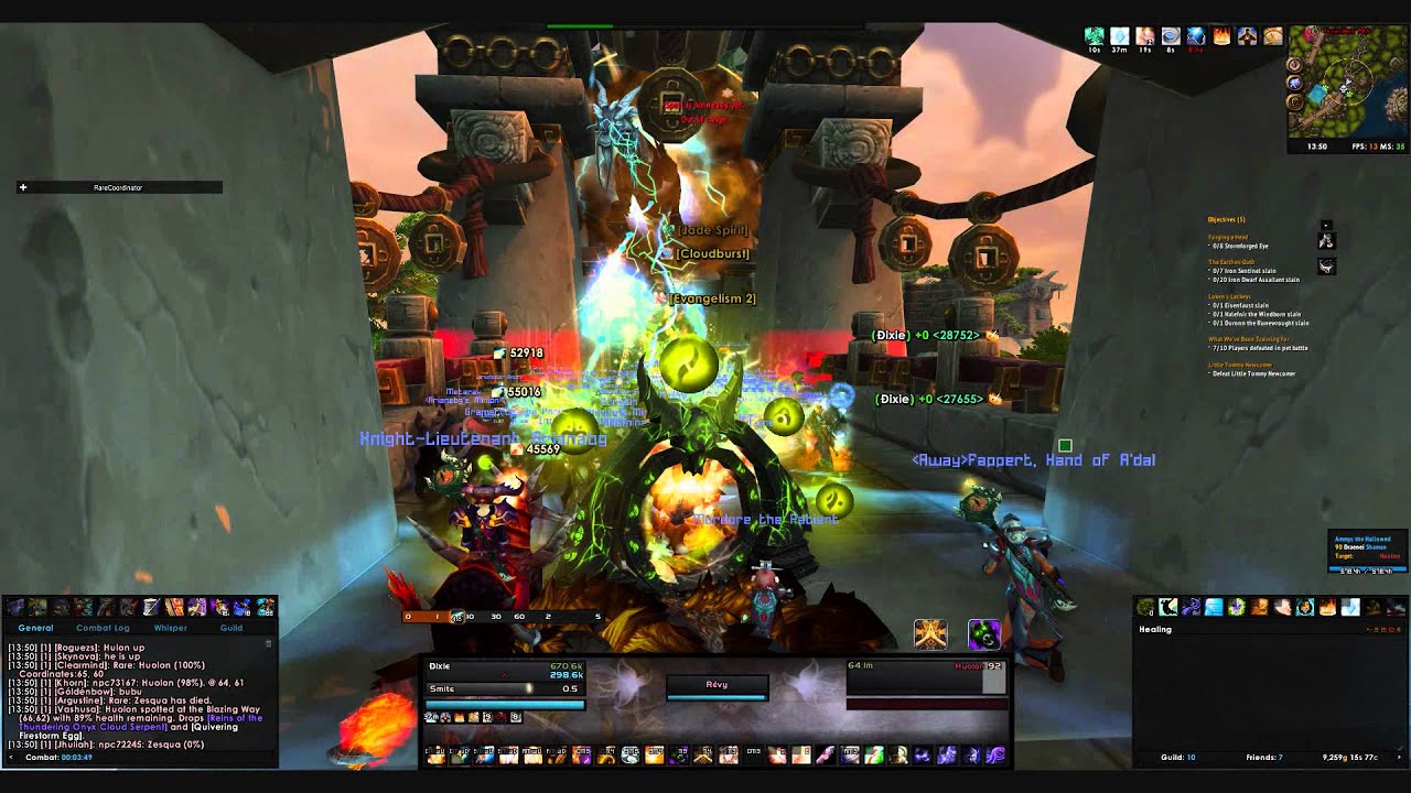 World of Warcraft - Huolon fight - YouTube