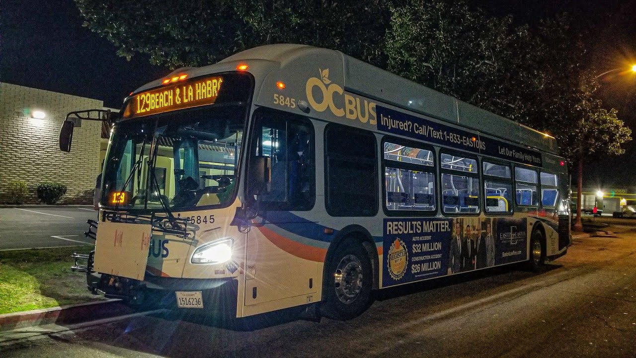 OCTA 2016 New Flyer XN40 #5845 - YouTube