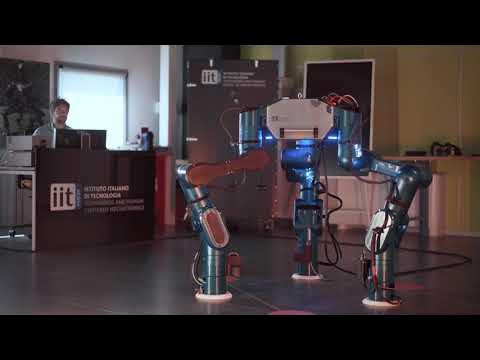 MARM, the new three-leg robot to transport weights and manipulate components in Space - YouTube