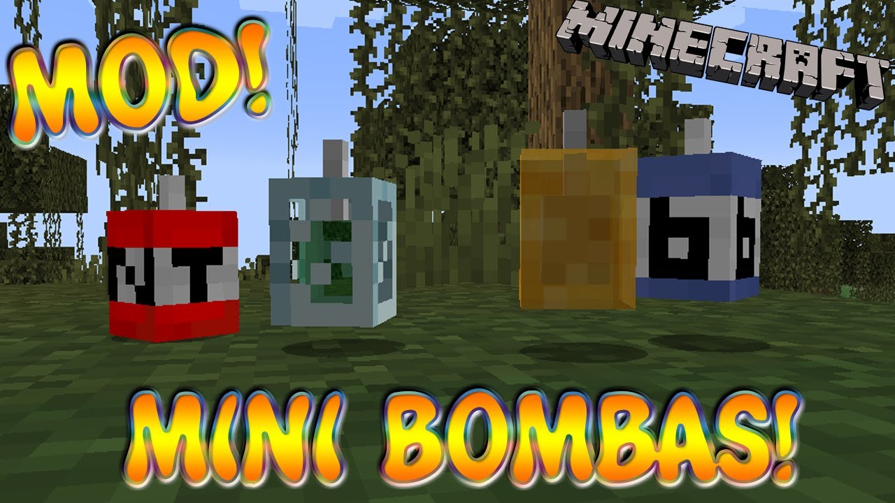 MINI BOMBAS! Minecraft 1.16.5 MOD COMPACT TNT! - YouTube