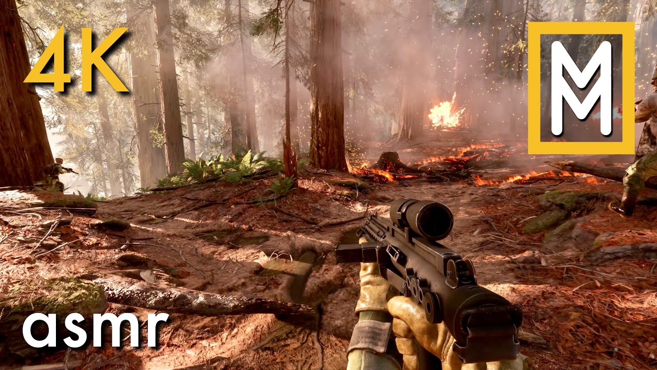 [4K] Walkin’ on Endor on fire 🔥 STAR WARS Battlefront (2015) | ULTRA ...