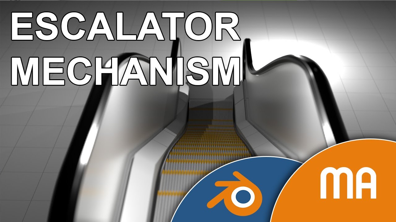Escalator Mechanism, How an escalator motor is connected. - YouTube