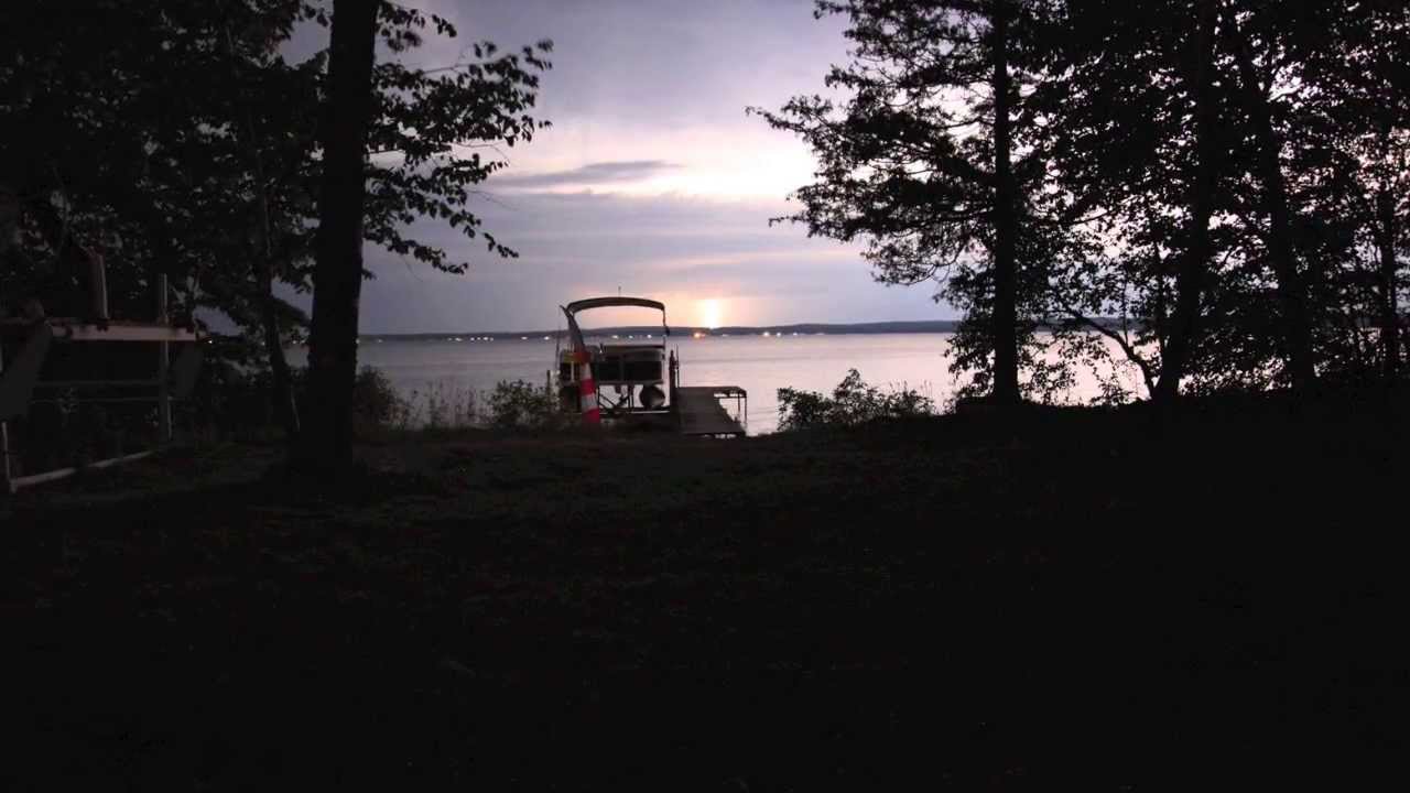 Night Sky - Higgins Lake, Michigan - YouTube