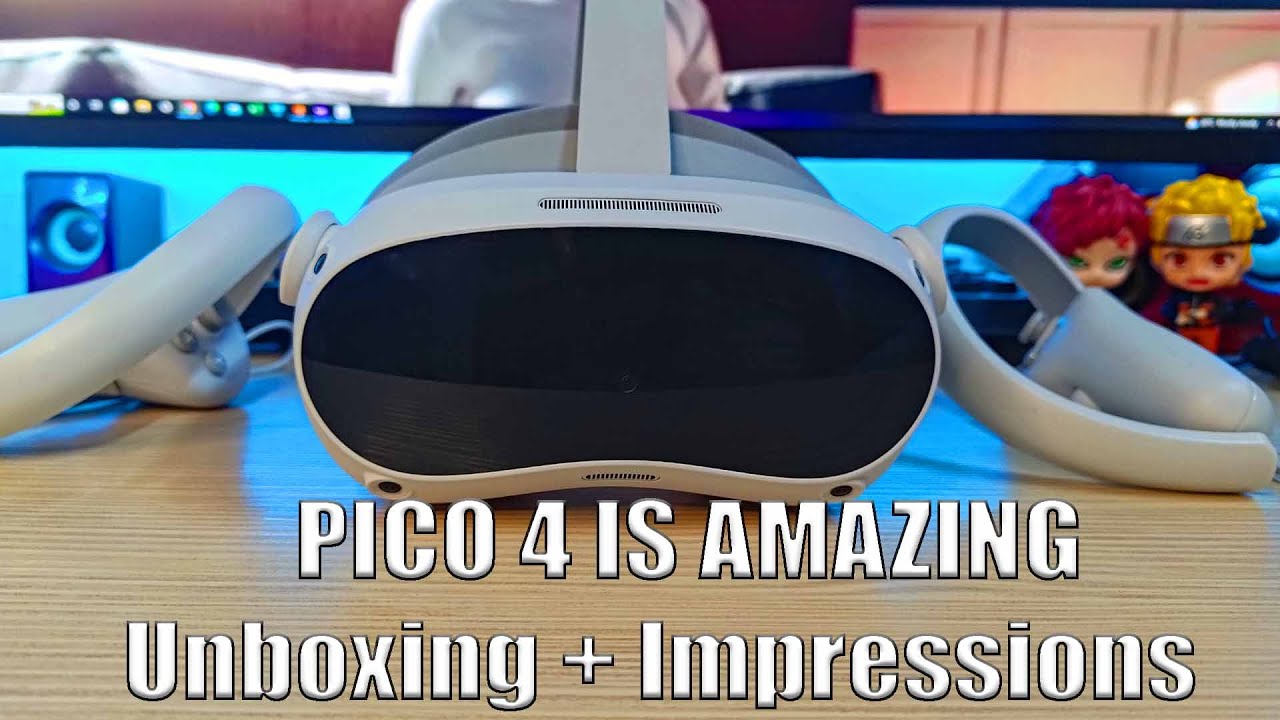 PICO 4 is Amazing VR headset (Unboxing + Impressions) Quest 2 ...