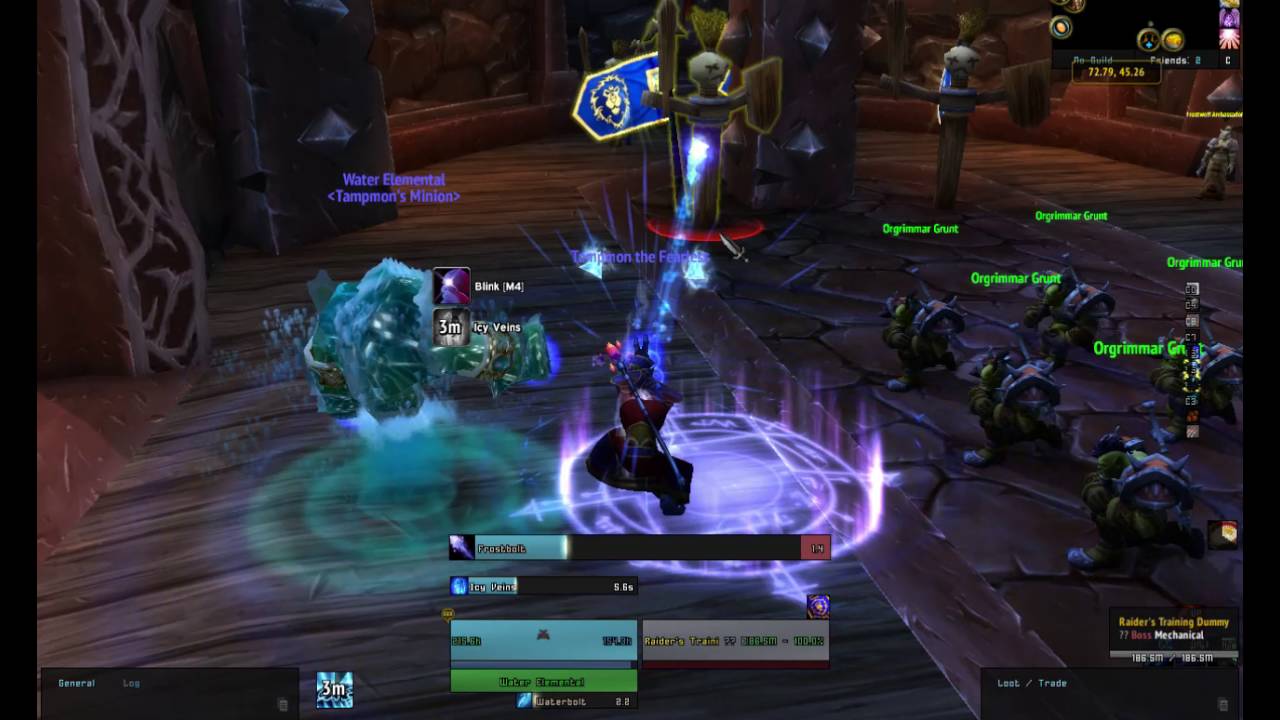 WoW 6.2.4: Frost Mage WeakAuras 2 - YouTube