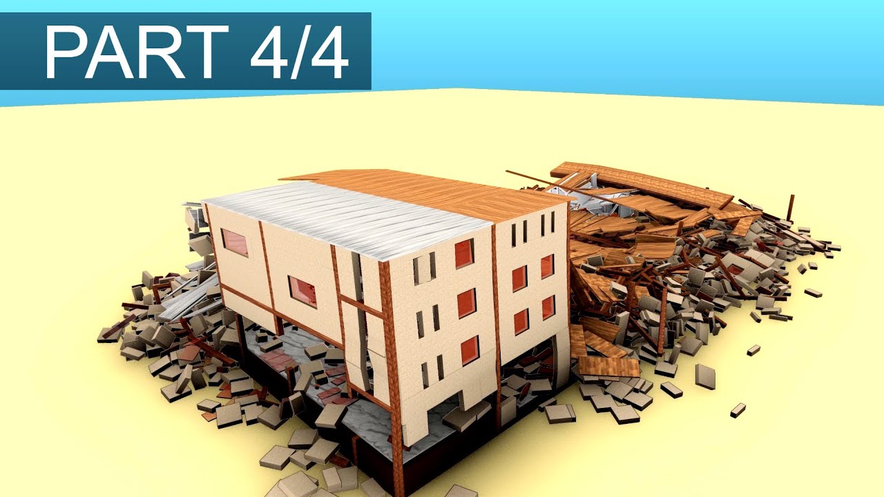 Opera House - 8.0 Quake Simulation (PART 4/4), case study - Blender BCB ...