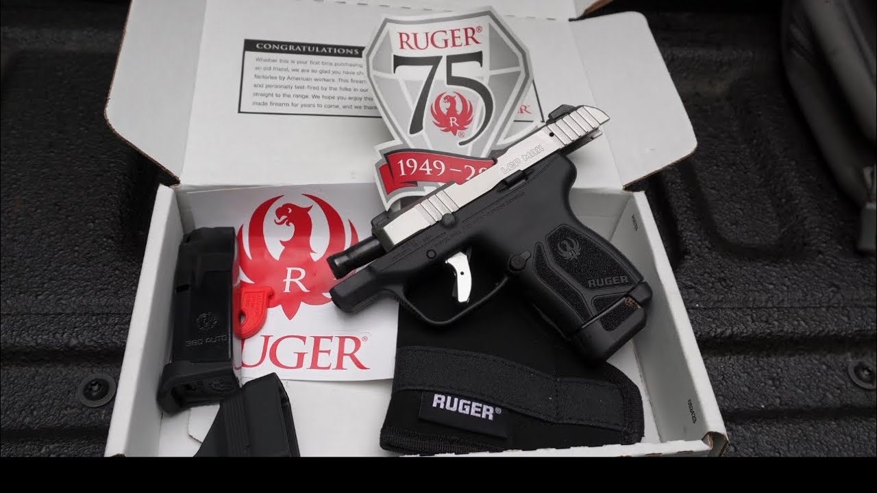 Ruger LCP Max 75th Anniversary: New pocket carry?! 🔥 - YouTube