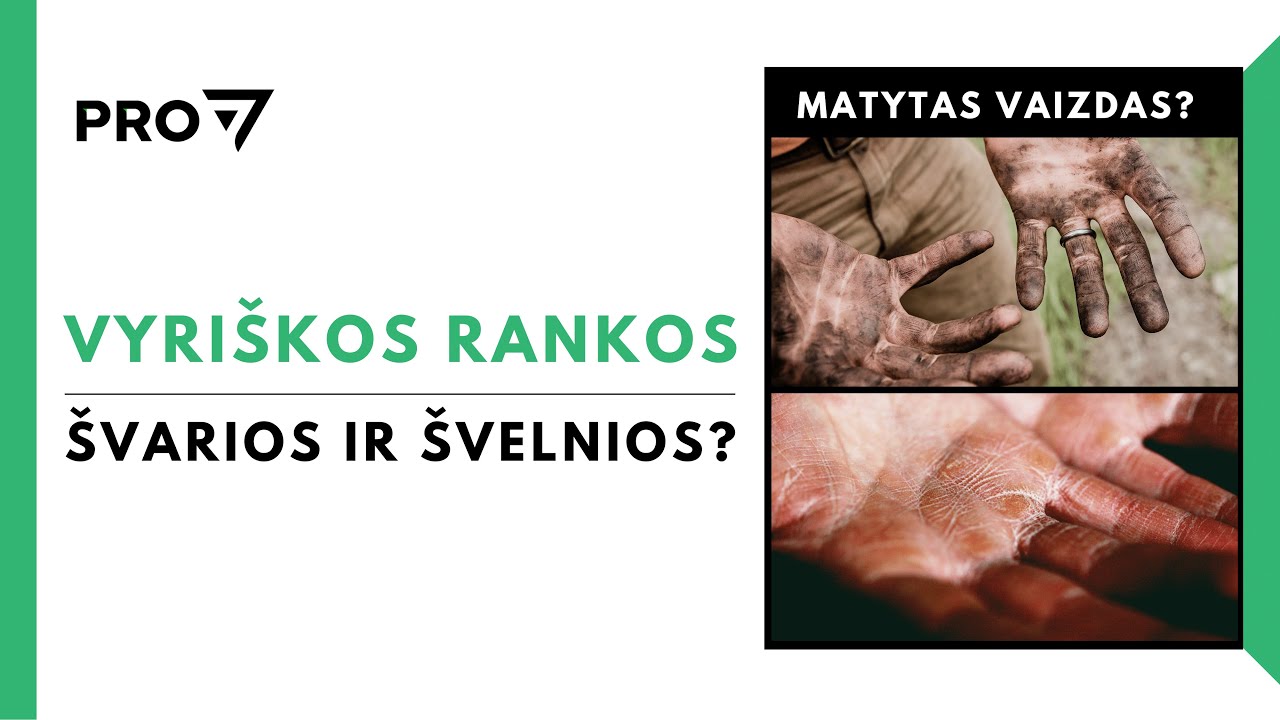 Vyriškos rankos gali būti švarios ir švelnios? - YouTube