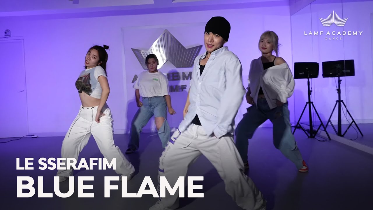 LE SSERAFIM - Blue Flame│Nyx CHOREOGRAPHY - YouTube