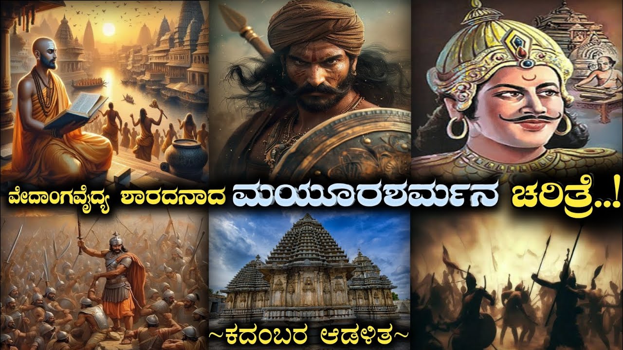 |Mayurasharma History Story in Kannada| Kadamba Dynasty |ಮಯೂರಶರ್ಮ ಅವರ ...