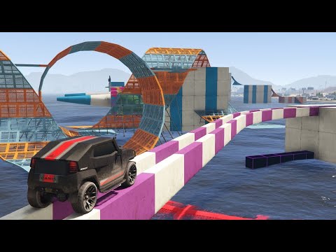 FREE CRAWLER PARKOUR RACE IS ALWAYS FUN - GTA5 ONLINE - YouTube