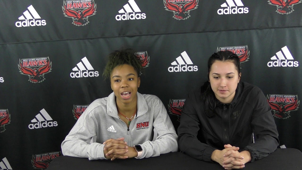 Elle Burland and Amaya Ervin Postgame Interview 01/07/20 - YouTube