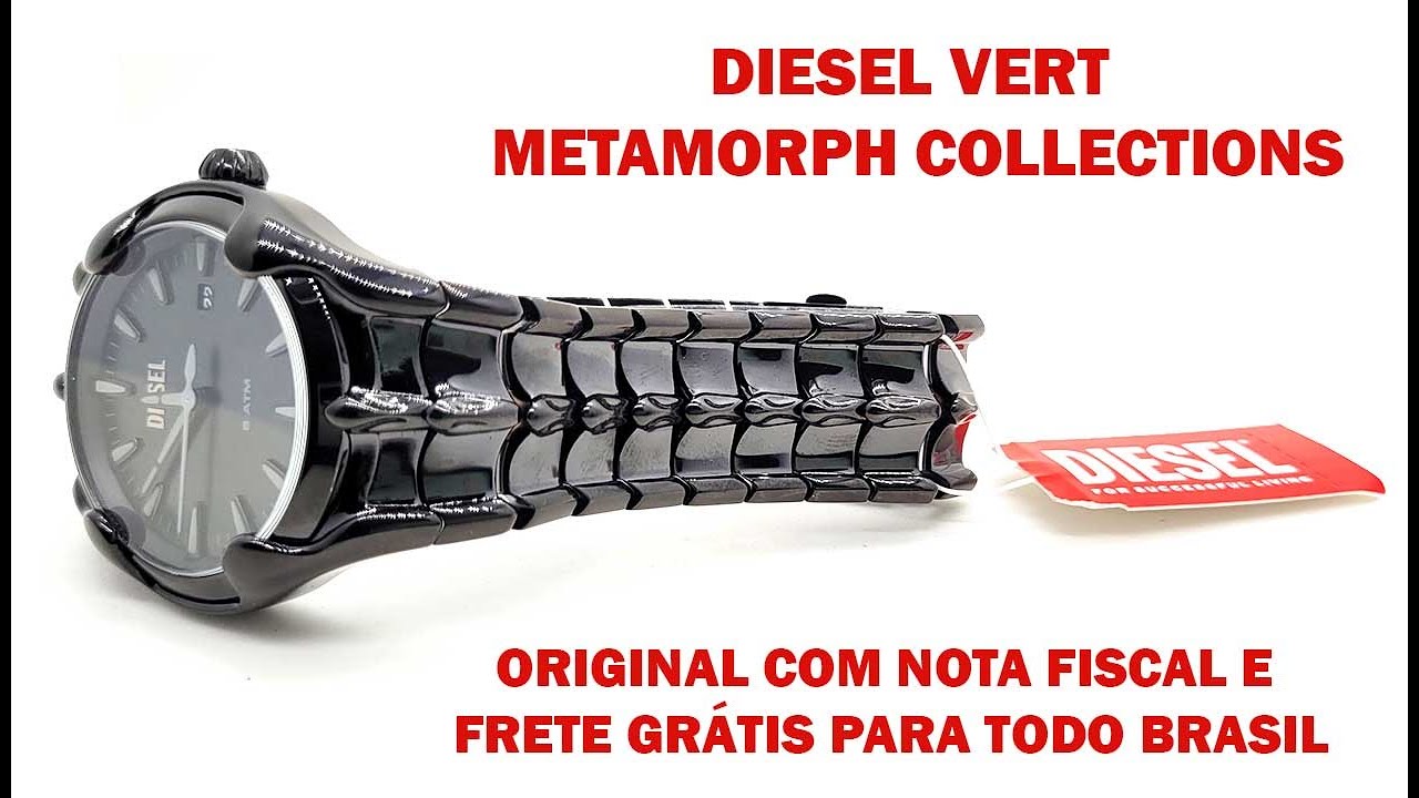 Relógio DIESEL Masculino Vert DZ2187 - New Look Time Relógios - YouTube