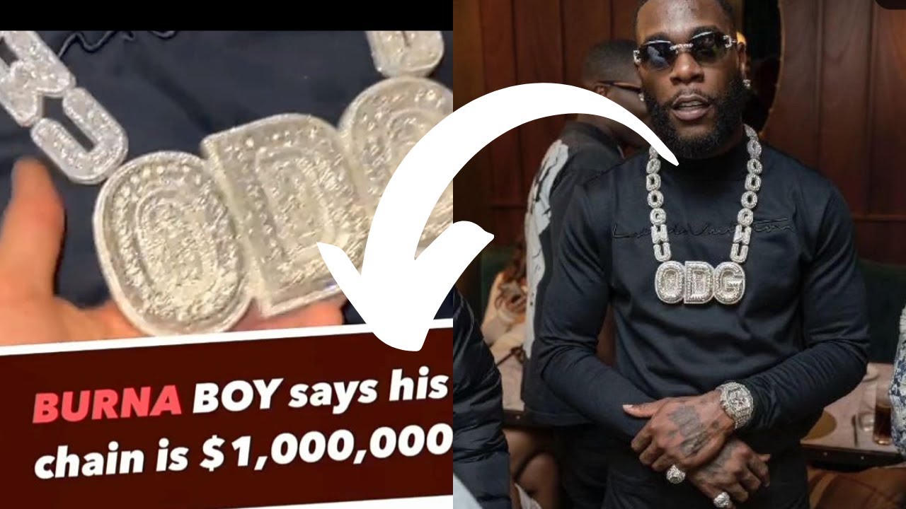 Burna Boy Says His Chain Is 1, 000,000 Million Dollars*must Watch ...