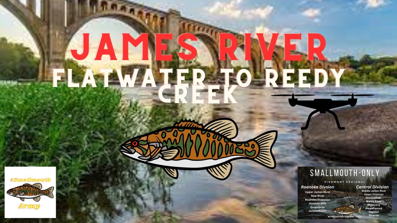 James River Fishing Drone Float - Middle James River Richmond, VA ...