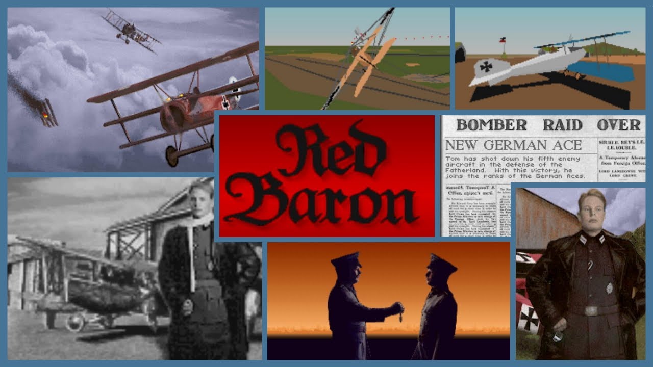 Intro - Red Baron - PC Game - Dynamix - YouTube
