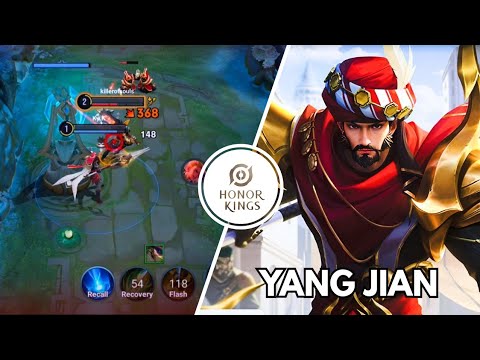 YANG JIAN HONOR OF KINGS | 7 MINUTES END GAME | FAST WIN GAMEPLAY ...