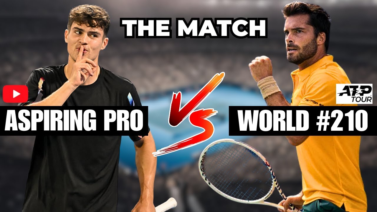 I Played Against The World #210 ATP In A Match!! - YouTube