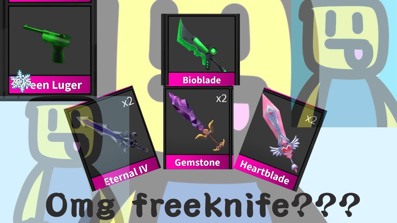 Roblox|mm2|free godly knife|免費mm2刀槍？？？ - YouTube