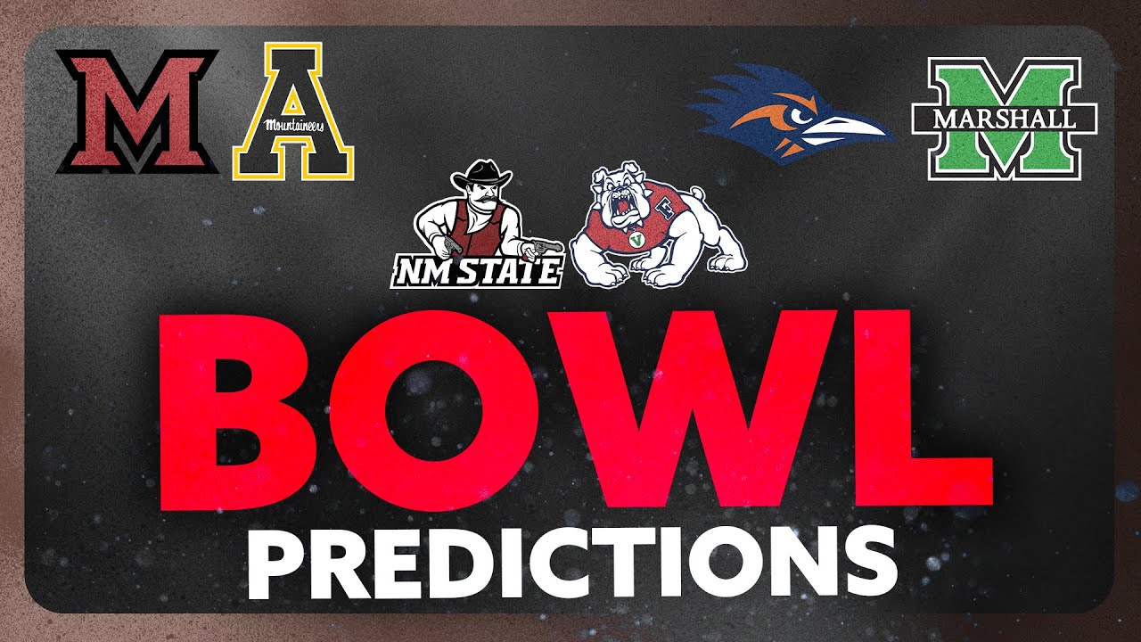 2023 College Football Bowl Game Predictions - YouTube