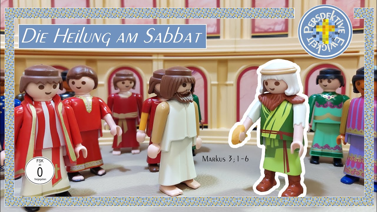 Jesus und die Heilung am Sabbat | NT 38 | Nachgespielt mit Playmobil ...