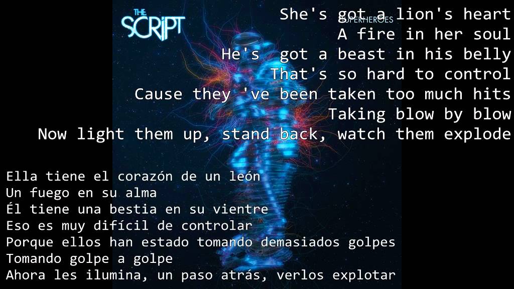 The Script ´´Superheroes´´ - YouTube